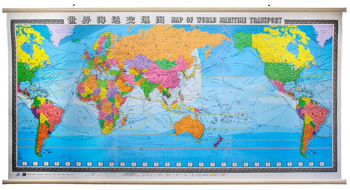 世界海运地图高清-千图网