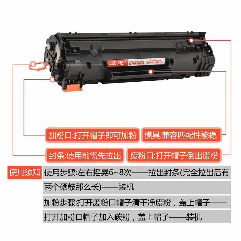 惠普打印机ce849a教程,惠普打印机,惠普m28w打印机加碳粉_大山谷图库